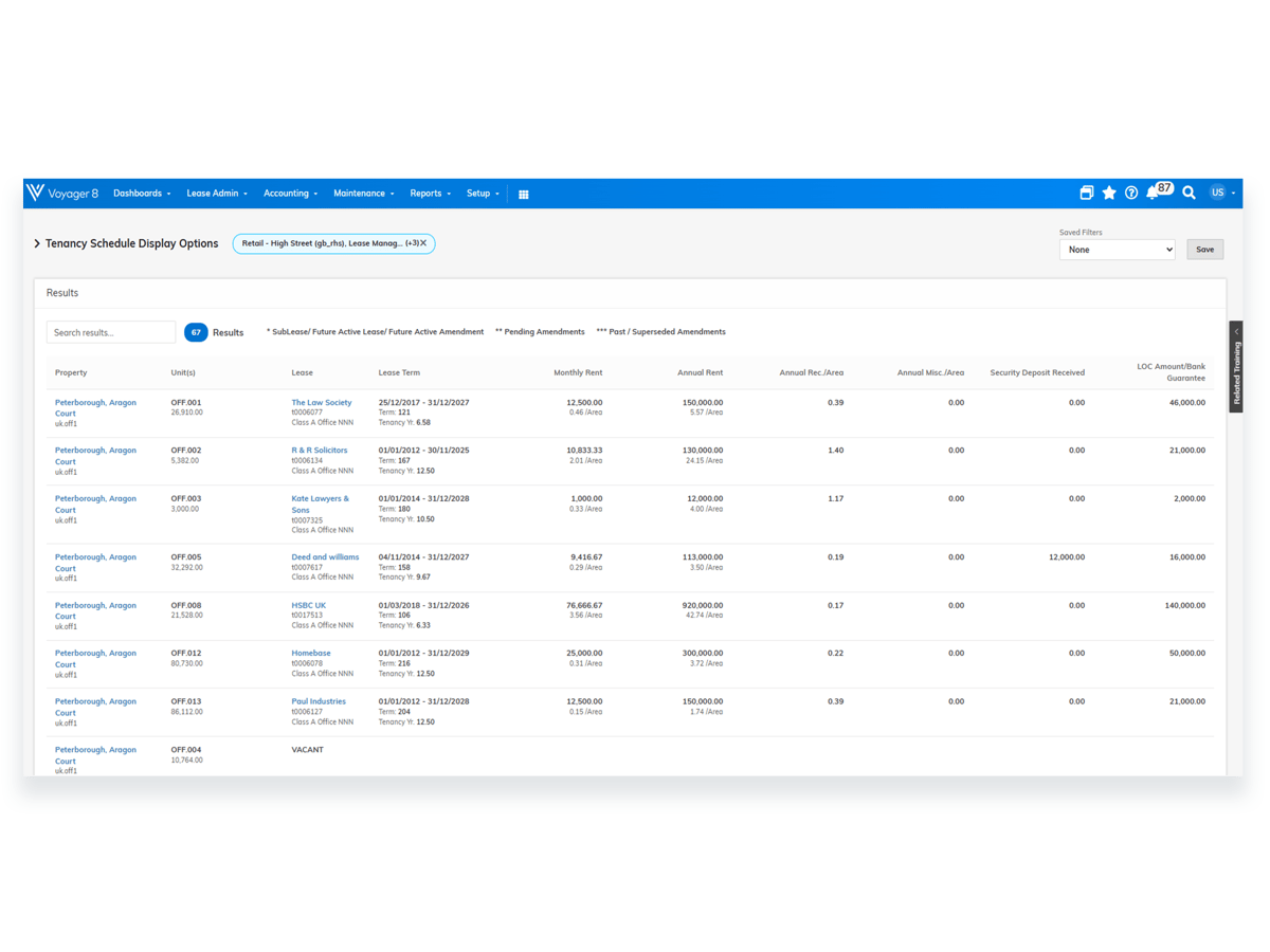 Yardi Office Property Management Software